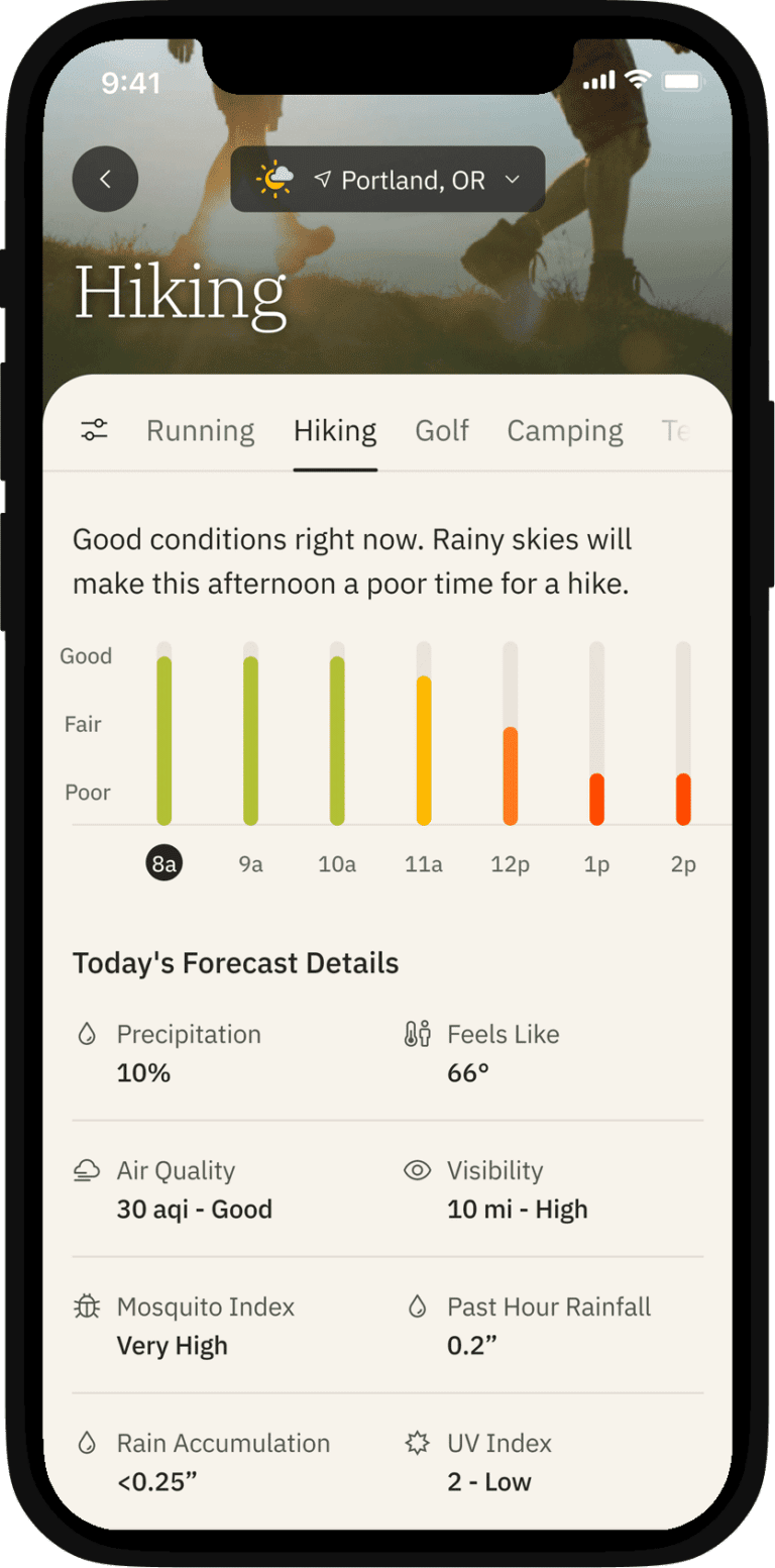 The Weather Channel app has a new, customizable look | The Weather Company