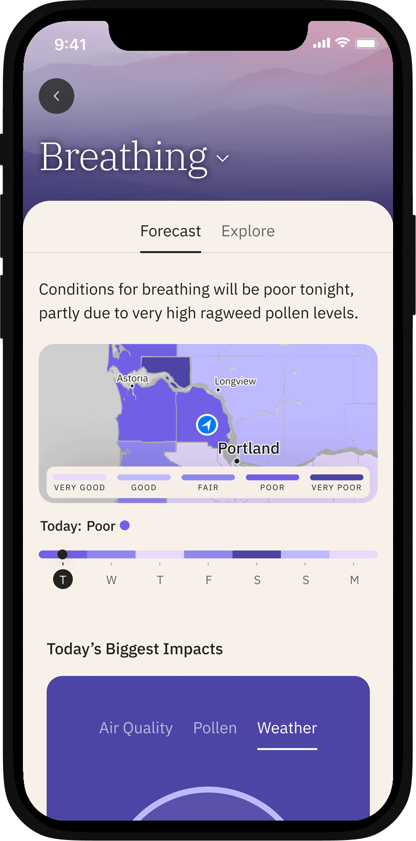 The Weather Channel app has a new, customizable look | The Weather Company