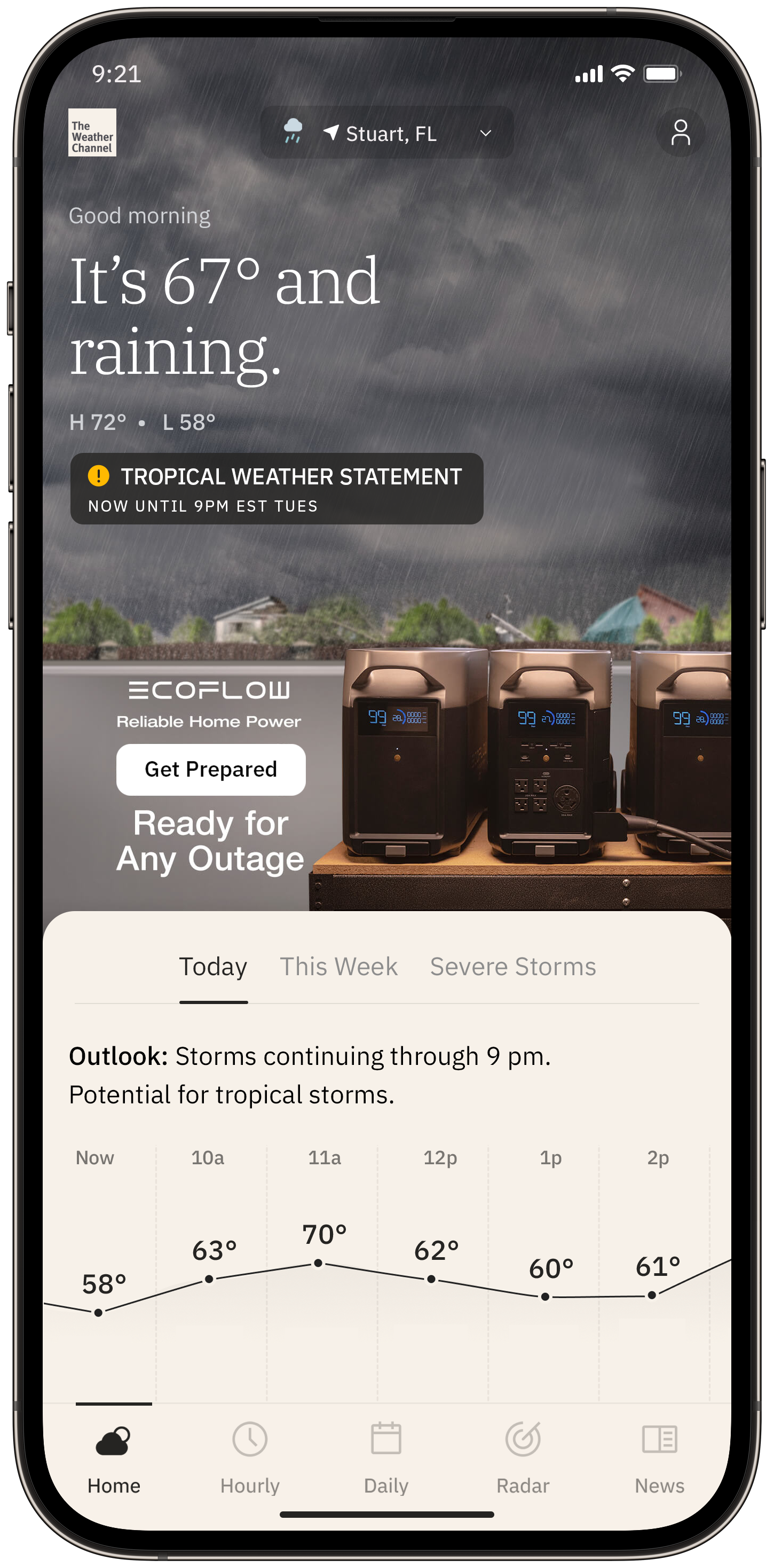 EcoFlow powers proactive preparedness | The Weather Company