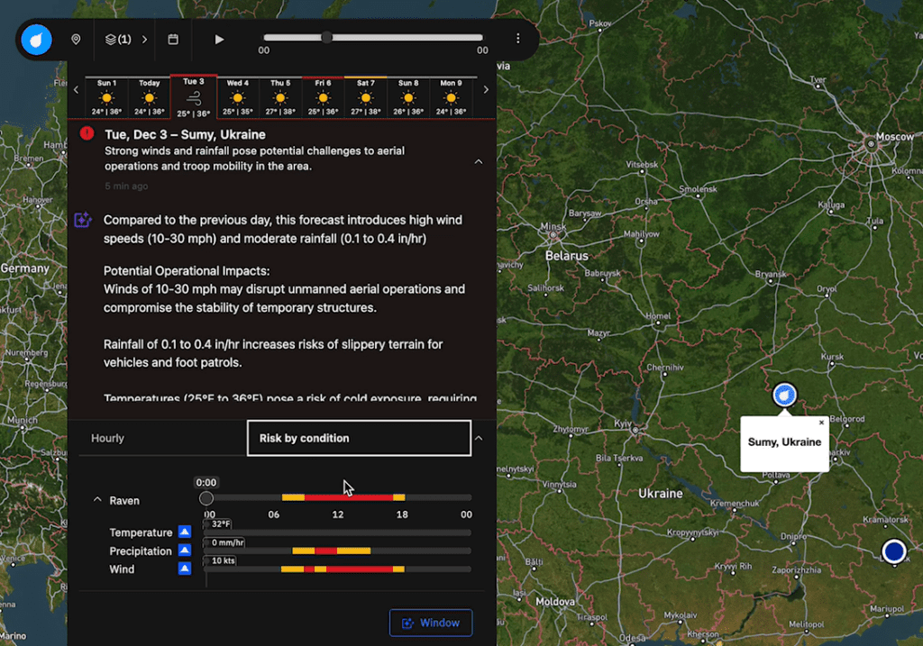 Optimize Military Drone Operations with Real Time Weather Insights