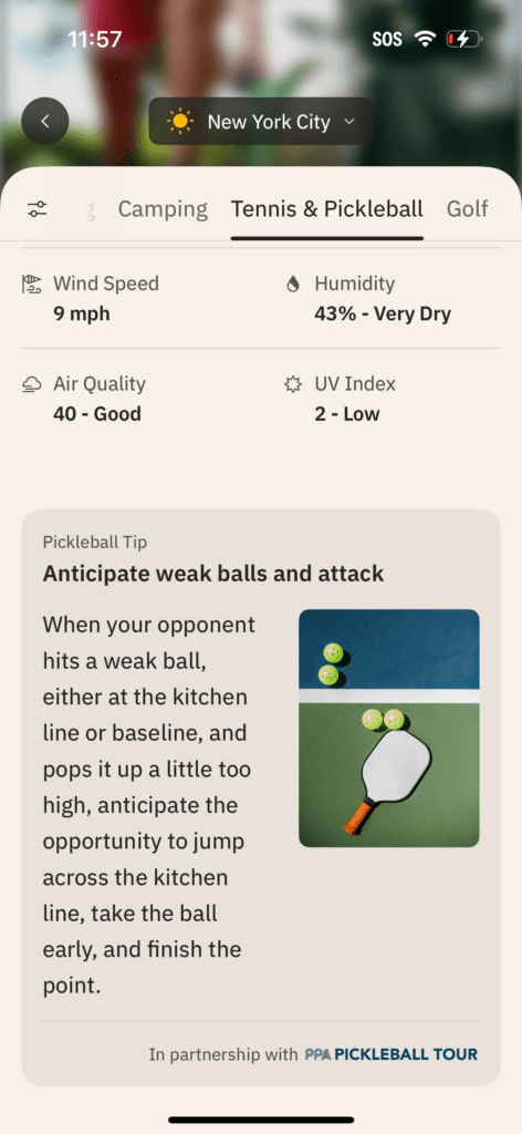 Plan your next outdoor adventure with Activities Forecasts from The ...