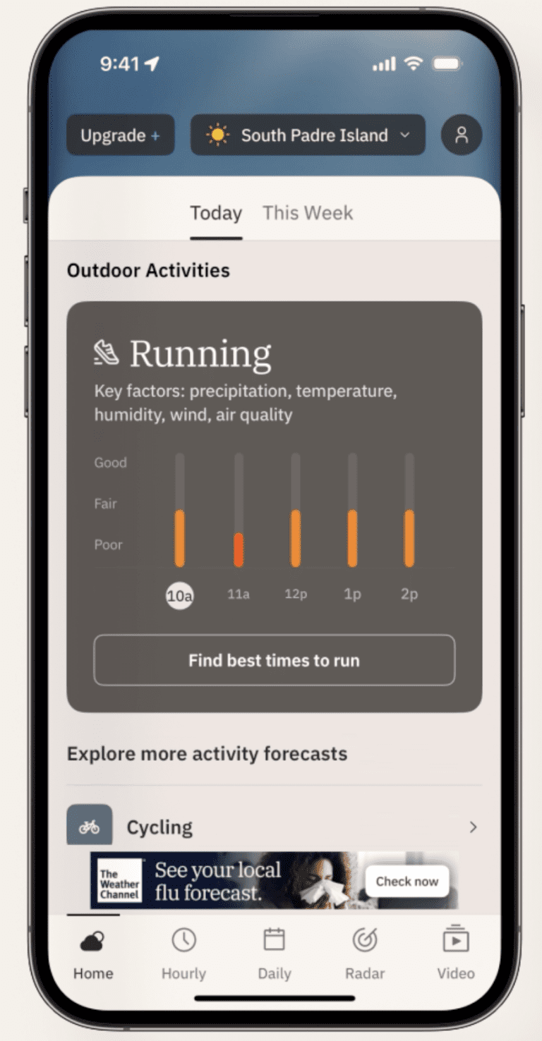 Plan your next outdoor adventure with Activities Forecasts from The ...